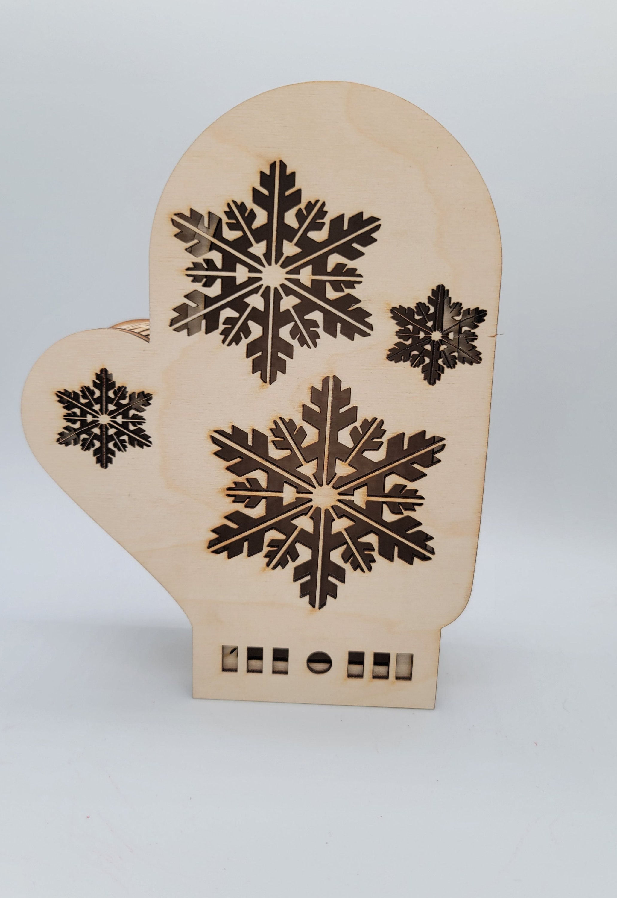 MITTEN BOX SVG Winter Decorations Laser Cut Instant - Etsy