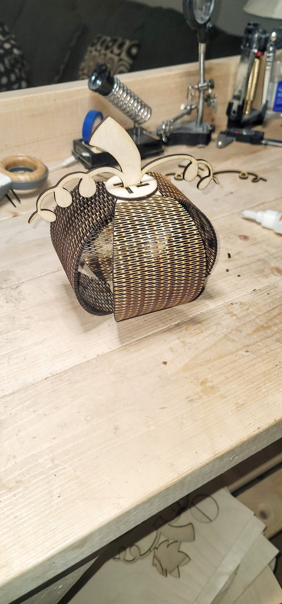 LIVING EDGE PUMPKIN, Glowforge Ready, Fall Decoration, Svg Pdf Eps Dxf ...