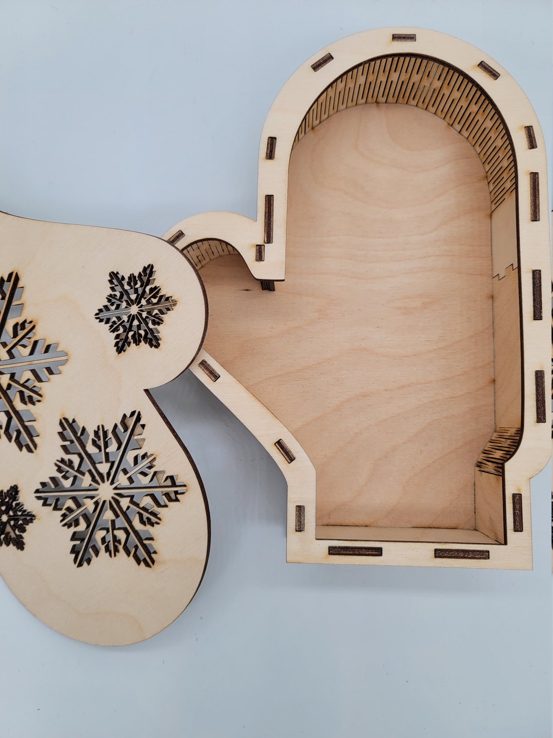 MITTEN BOX SVG, Winter Decorations, Laser Cut, Instant Download, Pdf - Etsy