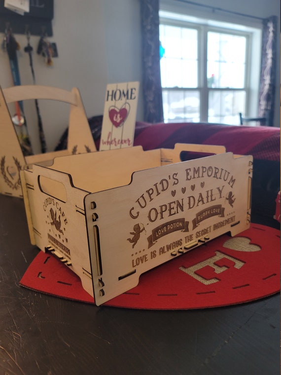 STACKABLE VALENTINES DAY Containers Svg Pdf Dxf Eps 4 - Etsy