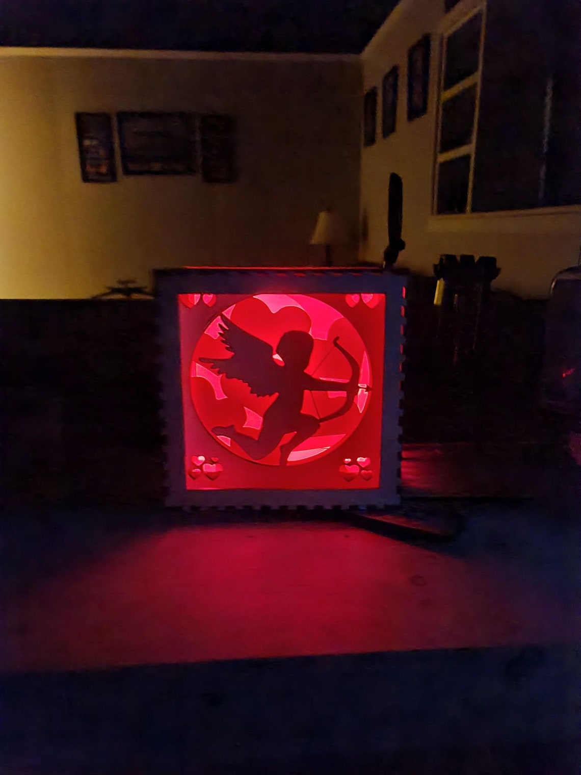 NIGHT LIGHT BOX Occasion Light Box Halloween Light Box | Etsy