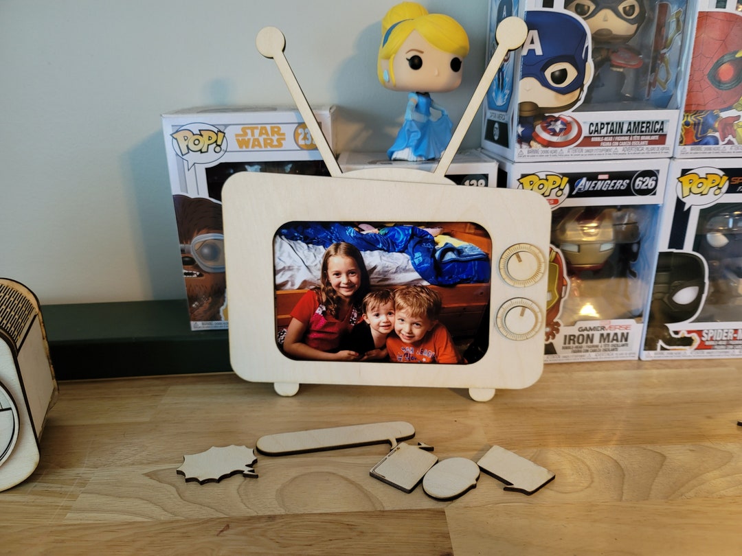 Retro TV PICTURE FRAME Svg, Instant Download, Pdf, Picture Frame - Etsy