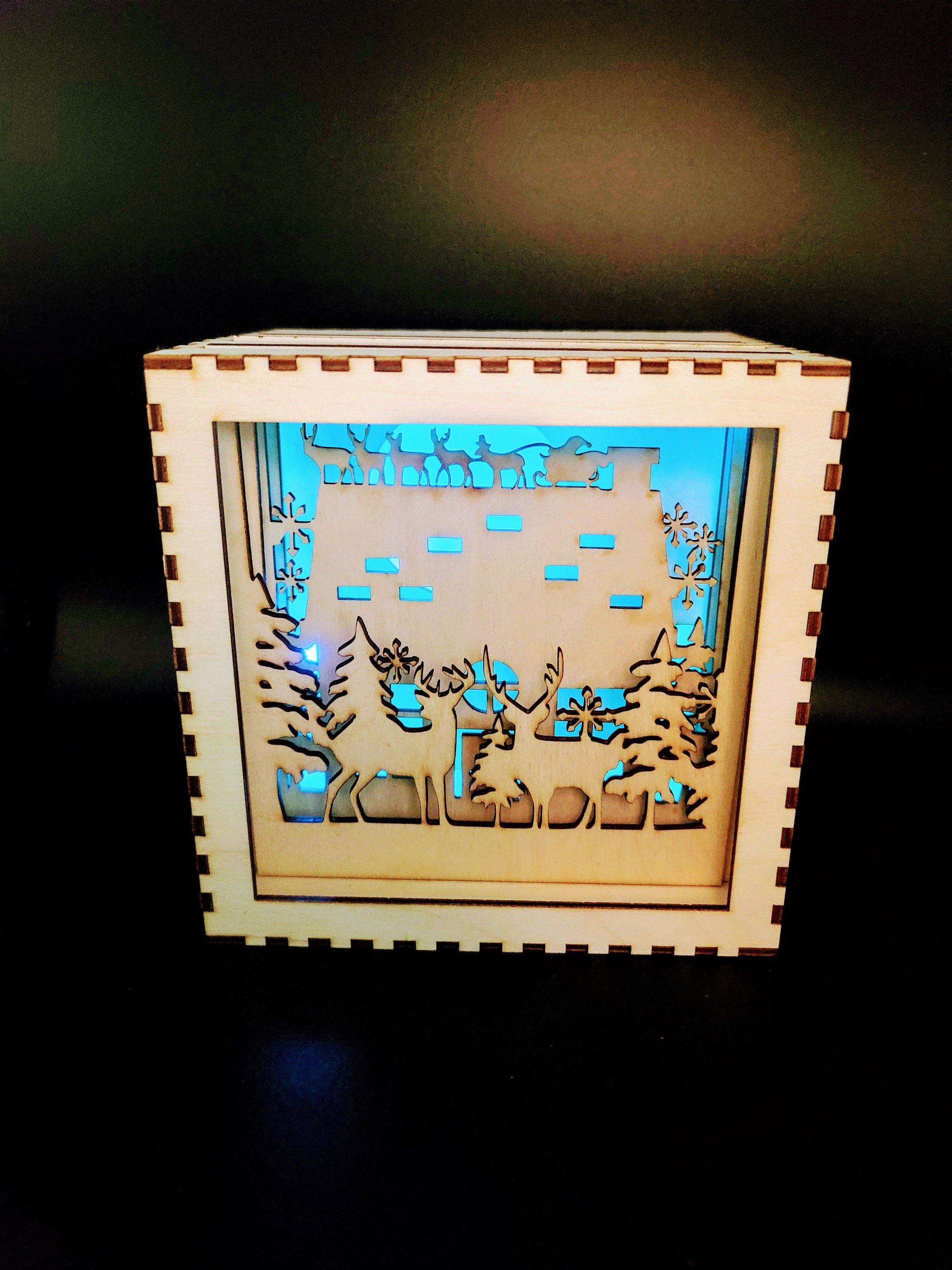 NIGHT LIGHT BOX Occasion Light Box Halloween Light Box - Etsy UK