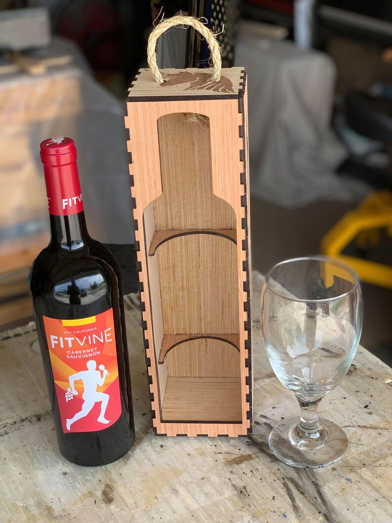 WINE BOX SVG Unicorn Wine Box Svg Wooden Wine Box Wine | Etsy