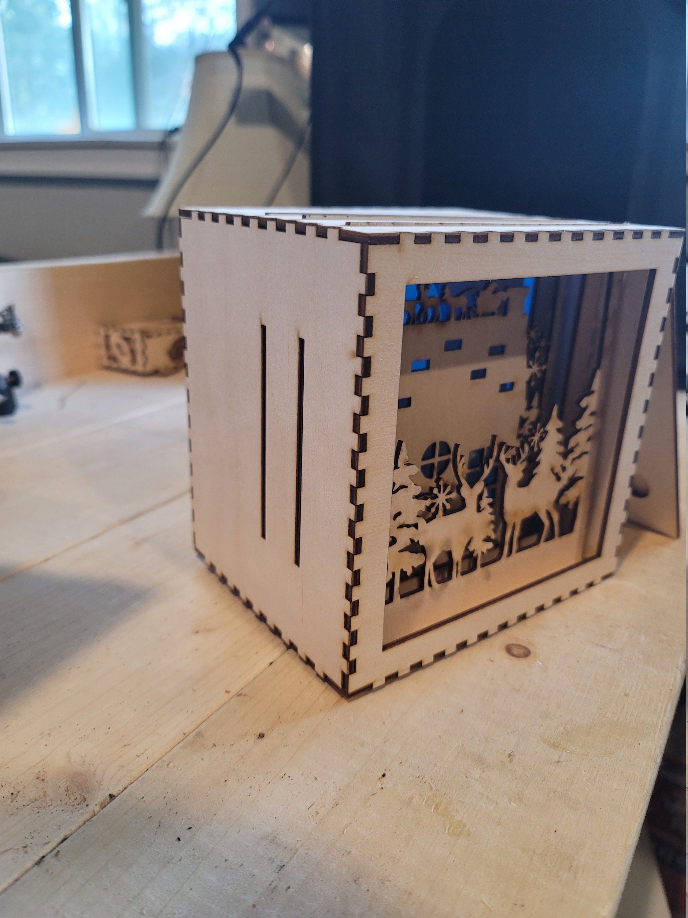 NIGHT LIGHT BOX Occasion Light Box Halloween Light Box | Etsy