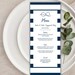 Editable Nautical Menu Template Printable, Tying the Knot Bridal Shower ...