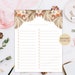Boho Floral Printable to Do List Watercolor Floral Planner - Etsy