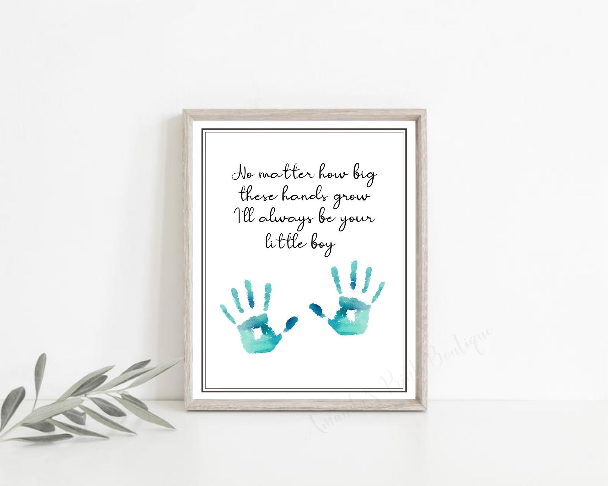 Baby Handprint Gift Ideas