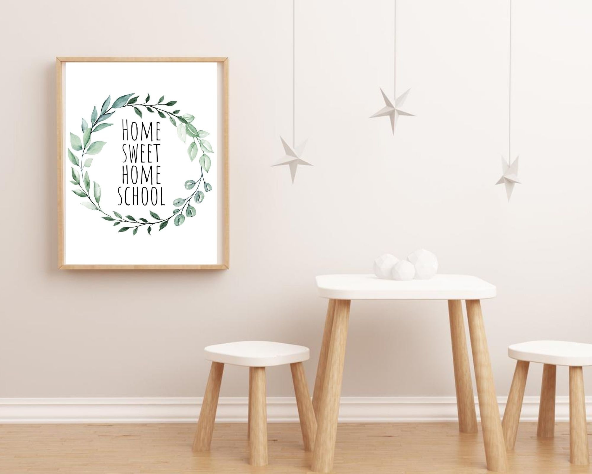 Home Sweet Home School Poster Printable Wall Art Home Decor - Etsy