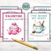 Printable Hot Cocoa Valentine's Day Cards for Kids - Etsy