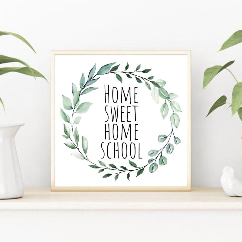 Homeschool Wall Art - Etsy
