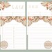 Boho Floral Printable to Do List Watercolor Floral Planner - Etsy