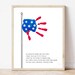 Flag Poem Handprint Art , 4th of July, Independence Day, Memorial Day ...