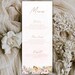 Editable Pink Boho Floral Menu Template Printable Boho Bridal - Etsy