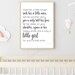 Hold Her a Little Longer Quote Print, Girl Nursery Decor, Baby ...