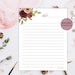 Printable to Do List, Watercolor Floral Planner Insert, Burgundy Blush ...