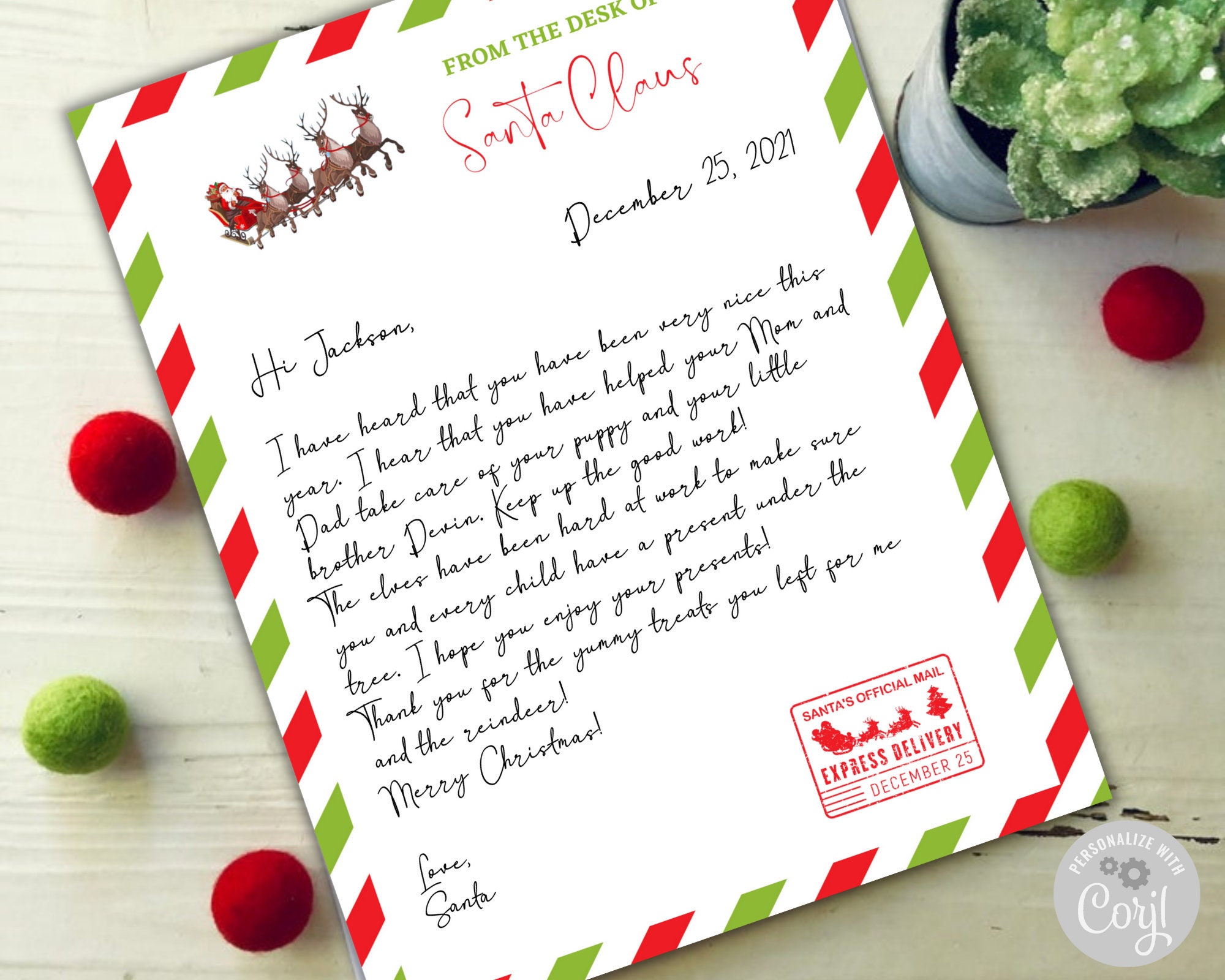 Editable Santa Letter Template Ubicaciondepersonas cdmx gob mx