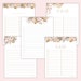 Boho Printable to Do List, Watercolor Floral Planner Insert, Pink ...
