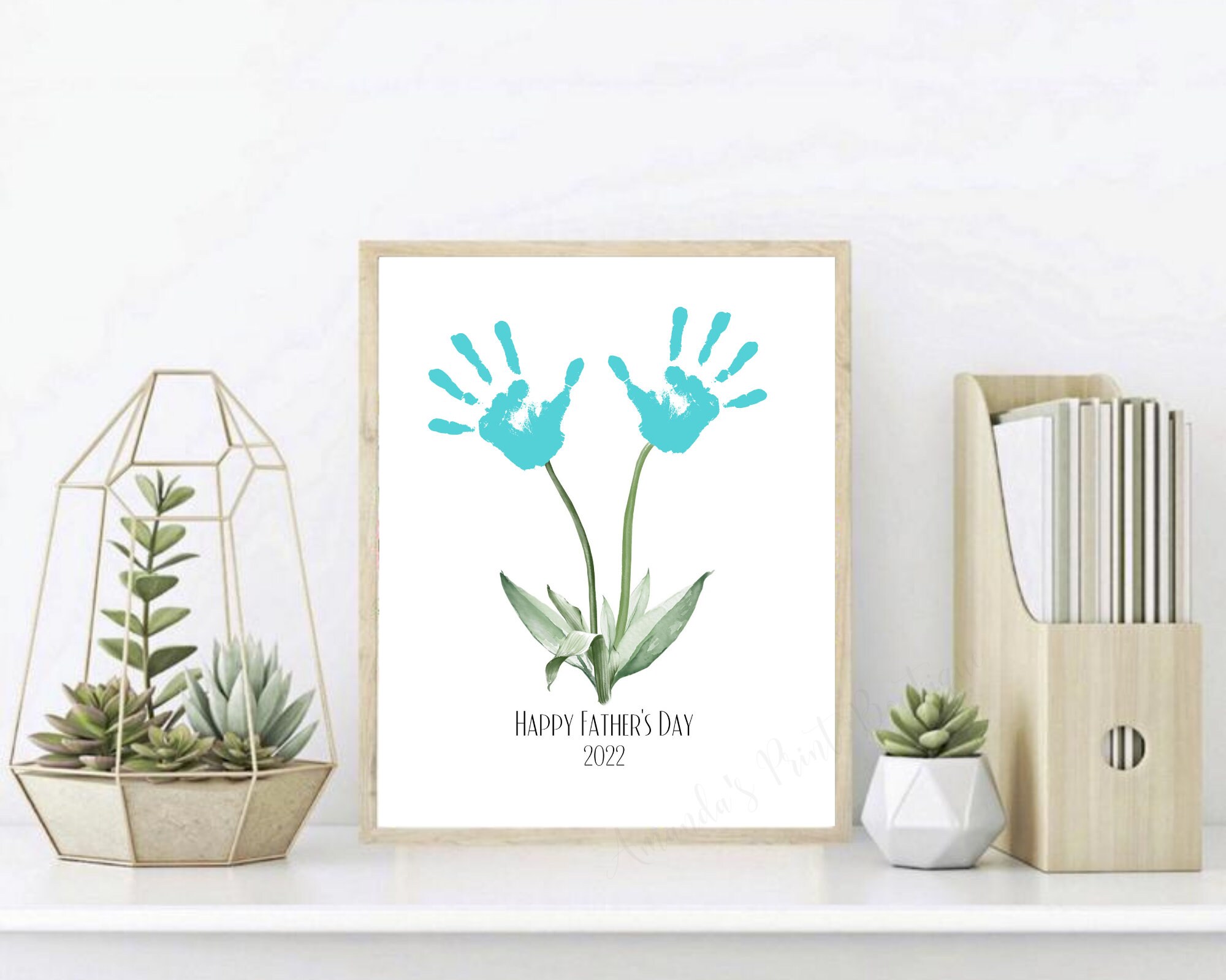 Handprint Art / Keepsake Craft / Baby Toddler Child Gift Craft - Etsy