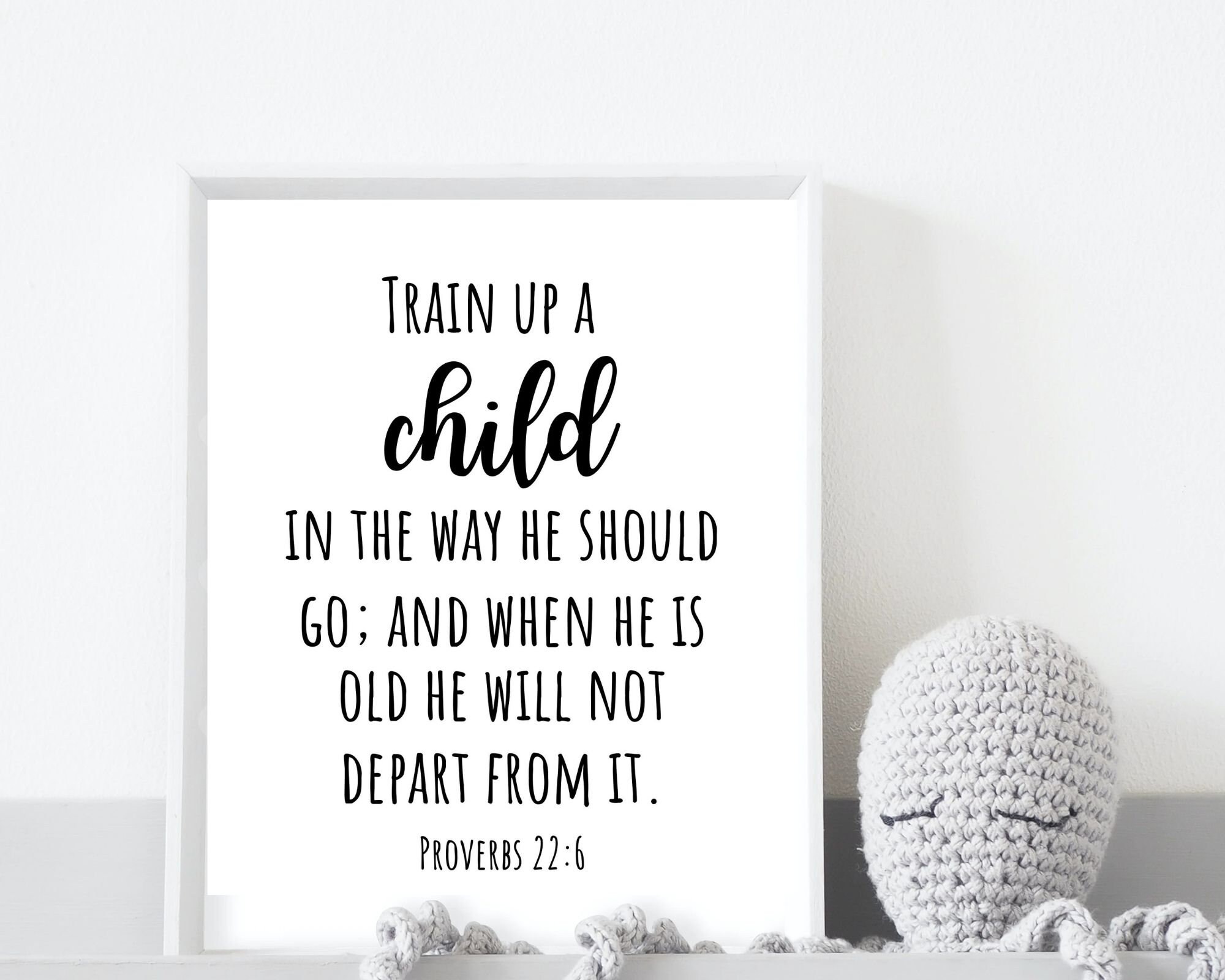 Bible Verse Scripture Printable Scripture Art Typography | Etsy