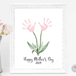 Handprint Art / Keepsake Craft / Baby Toddler Child Gift Craft DIY ...