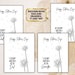 Printable Dandelion Fingerprint Art / Keepsake Craft / Baby Toddler ...