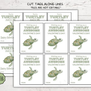 Turtle Valentine, You Are Turtley Awesome, Wishing You a Turtley ...