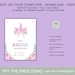 Editable Magical Unicorn Valentine Cards, Unicorn Treat Bag Tag ...