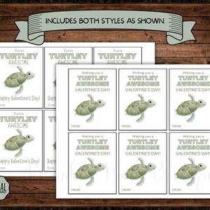 Turtle Valentine, You Are Turtley Awesome, Wishing You a Turtley ...