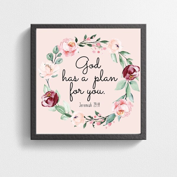 God Has a Plan - Etsy