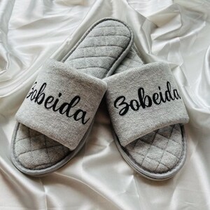 Personalized Slippers Women, Personalized Slippers, Personalized Gifts ...
