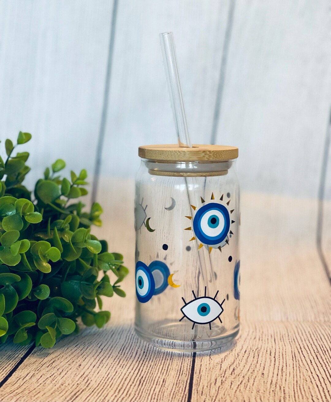 Evil Eye Glass Can, Evil Eye Beer Glass Can, Evil Eye Soda Can, Evil ...