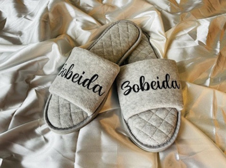 Personalized Slippers Women Personalized Slippers - Etsy