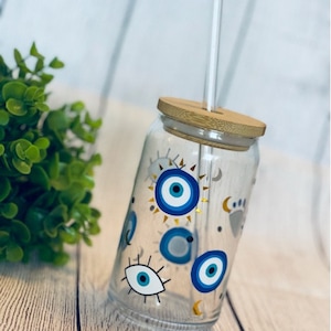 Evil Eye Glass Can, Evil Eye Beer Glass Can, Evil Eye Soda Can, Evil ...