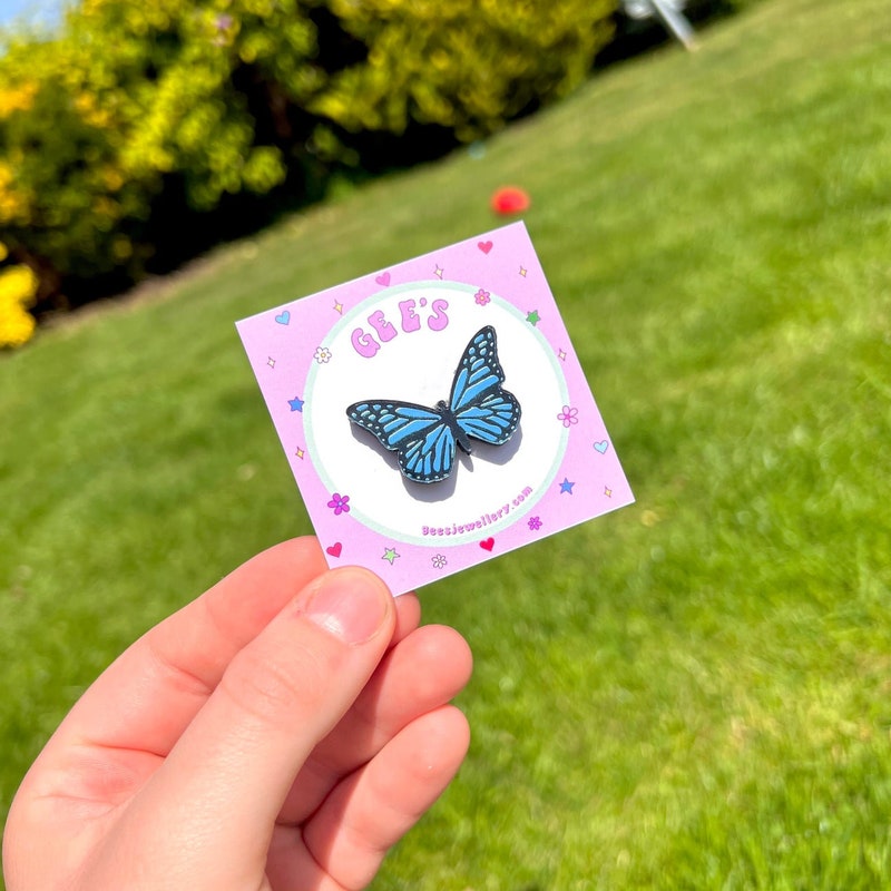 Butterfly Pins - Etsy