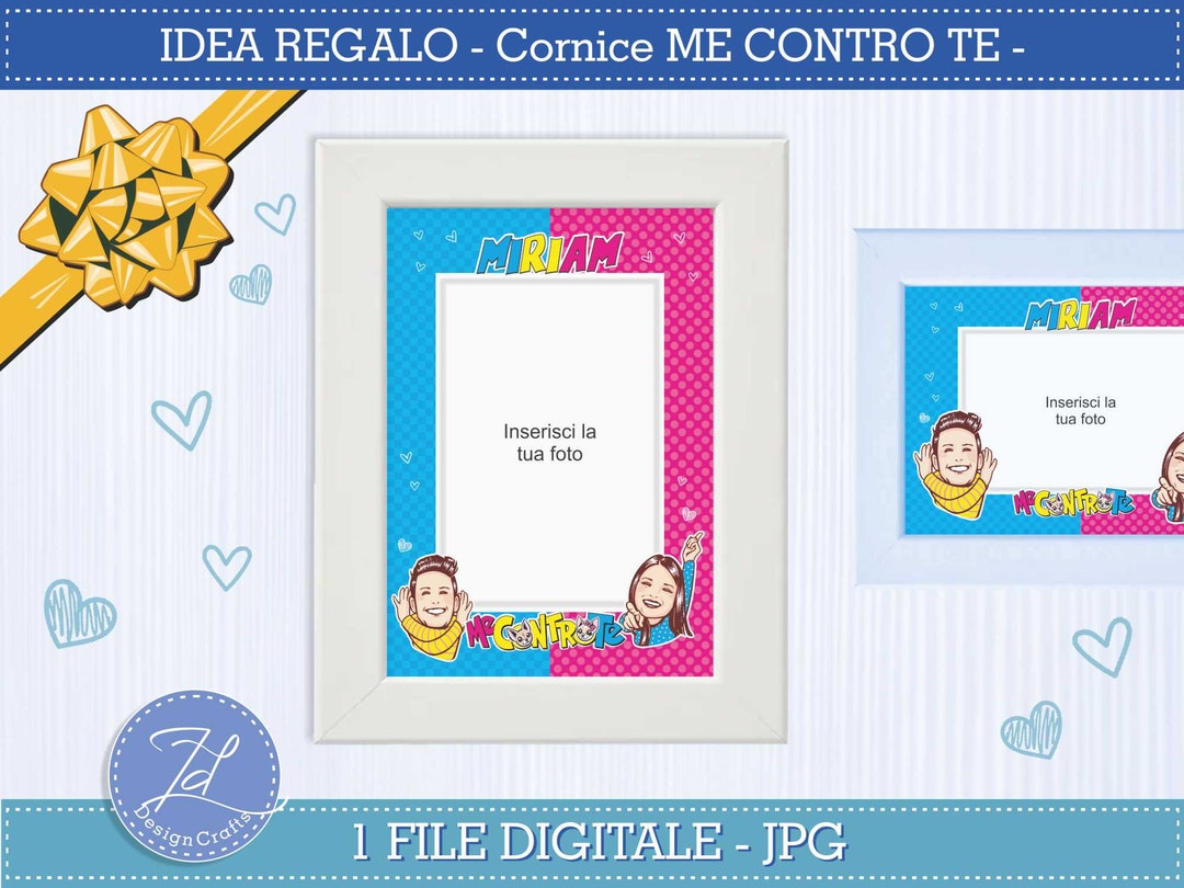 POSTER Digitale ME CONTRO Te - Etsy Italia