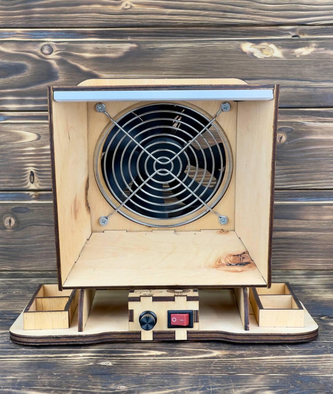 Illuminated Fume Extractor for Soldering & Painting - Adjustable ...