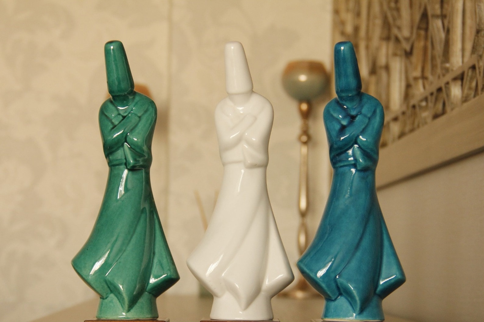 Whirling Dervish, Handmade Ceramic Dervish, Ceramic Statue, Whirling ...