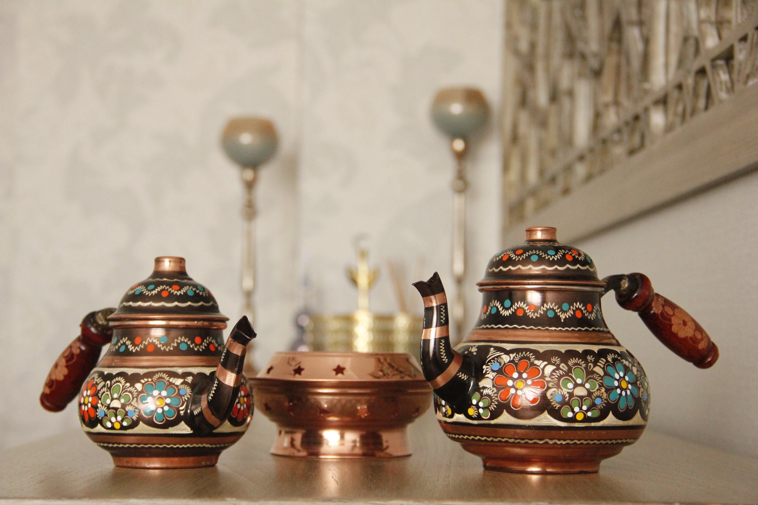 Handmade Copper Tea Kettle Stovetop Teapot Turkish Tea Pot | Etsy