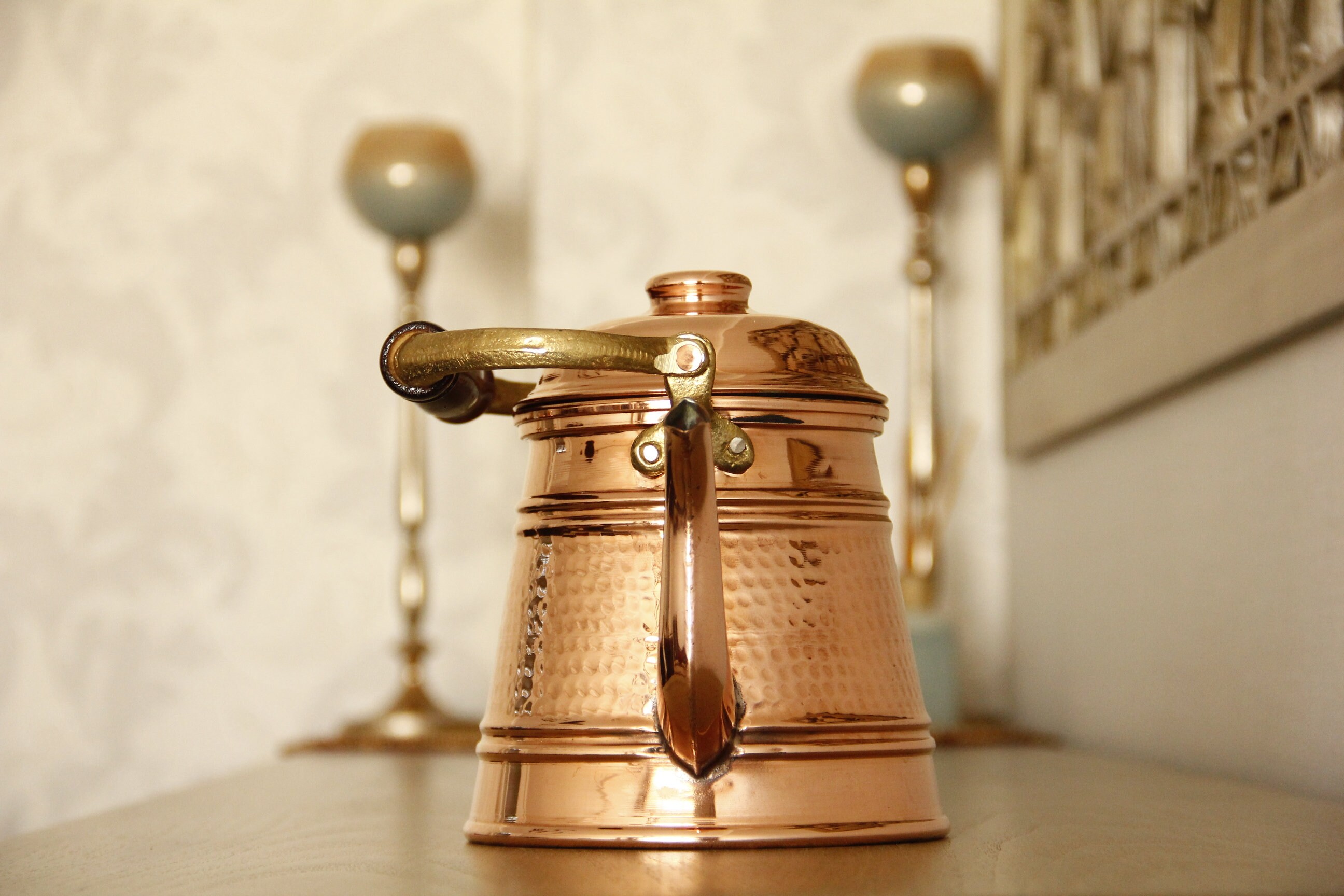 Handmade Copper Tea Kettle Stovetop Teapot Traditional - Etsy