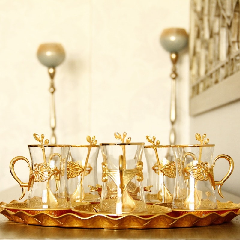 Turkish Tea Set - Etsy