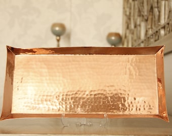 Large Copper Tray | Etsy