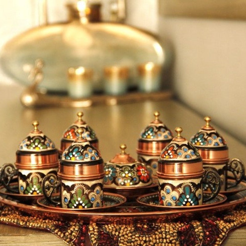 Turkish Coffee Set - Etsy