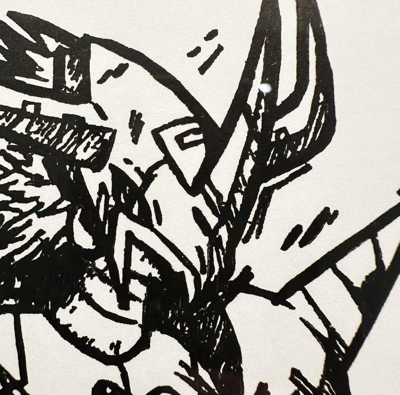 Digimon Agumon & Wargreymon Hand Drawn (not a Print) Framed Wall Art ...