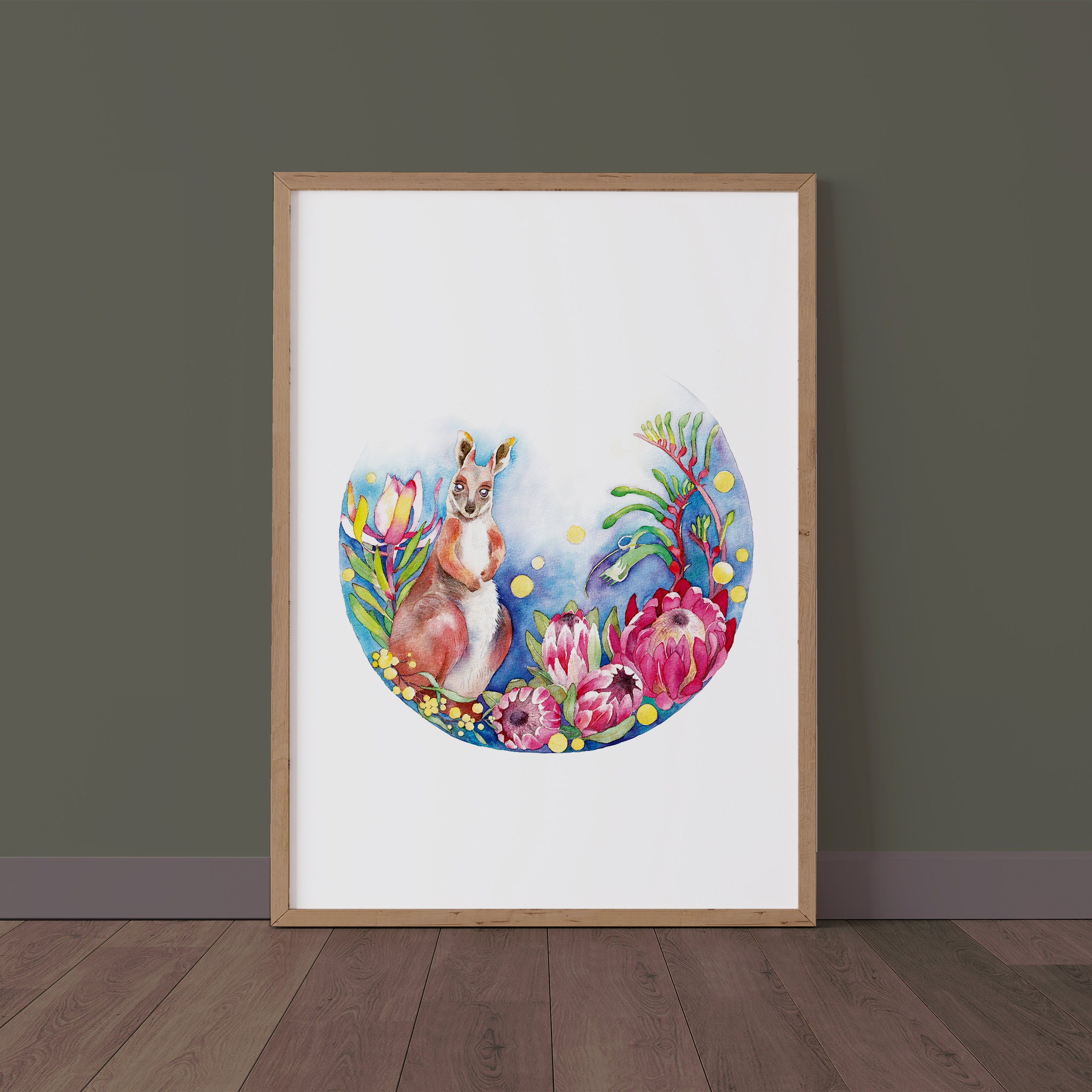 Australian native flower art works, native flower drawing, native ...