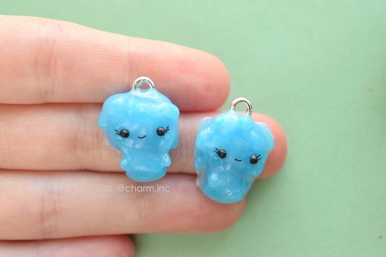 Cute Water Element Charm Kawaii Water Element Gift Polymer - Etsy