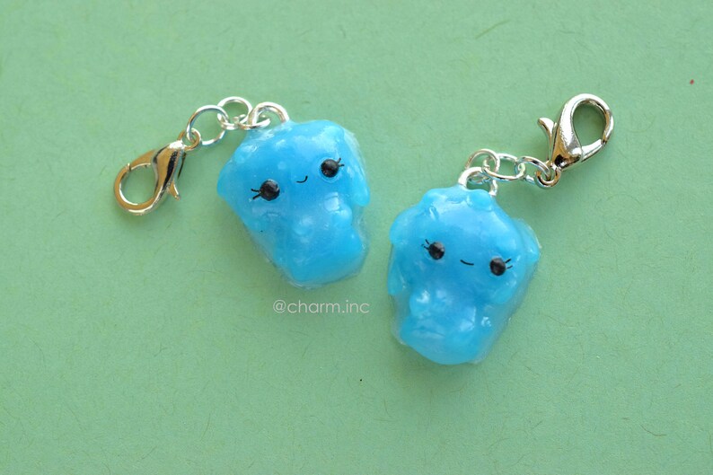 Cute Water Element Charm Kawaii Water Element Gift Polymer - Etsy