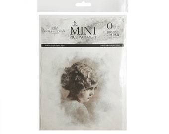 Rice Paper Decoupage RSM 025 Mini Rice Paper Set - Etsy