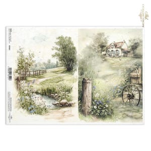 Rice Paper Decoupage A4 R 2581 - Etsy