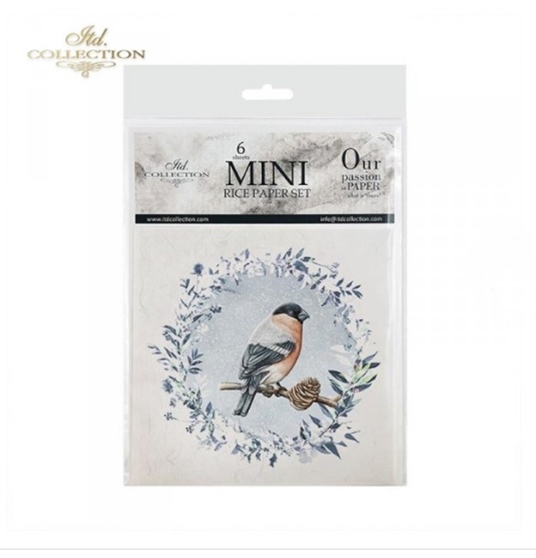 Rice Paper Decoupage RSM 049 Mini Rice Paper Set - Etsy